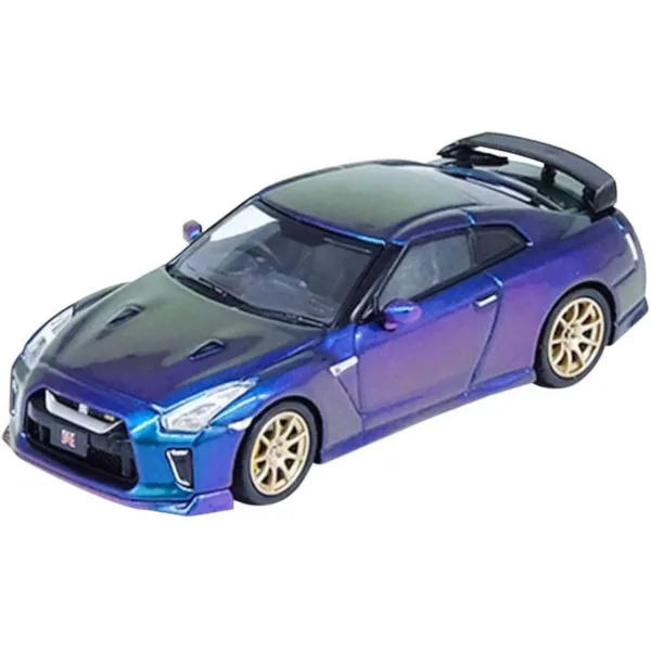 Inno 1/64 Nissan GT-R T-Spec Midnight Purple IN64 – Diecast Model